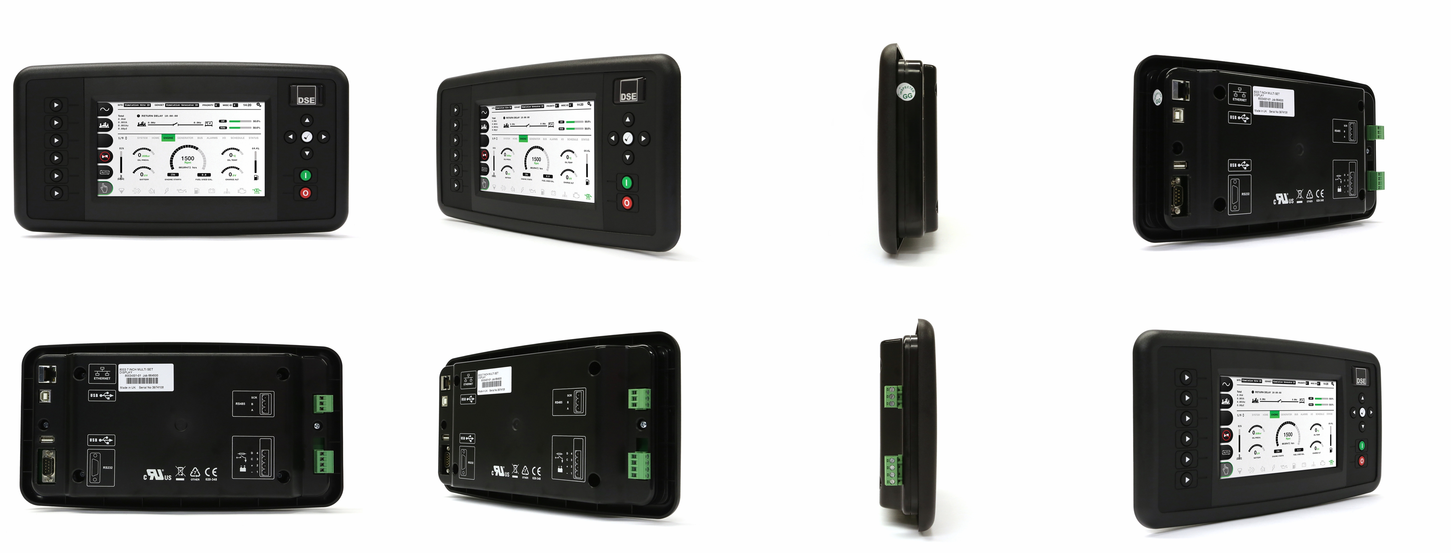 DSE8003 MKII | Remote Communications & Overview Displays | DSEGenset ...